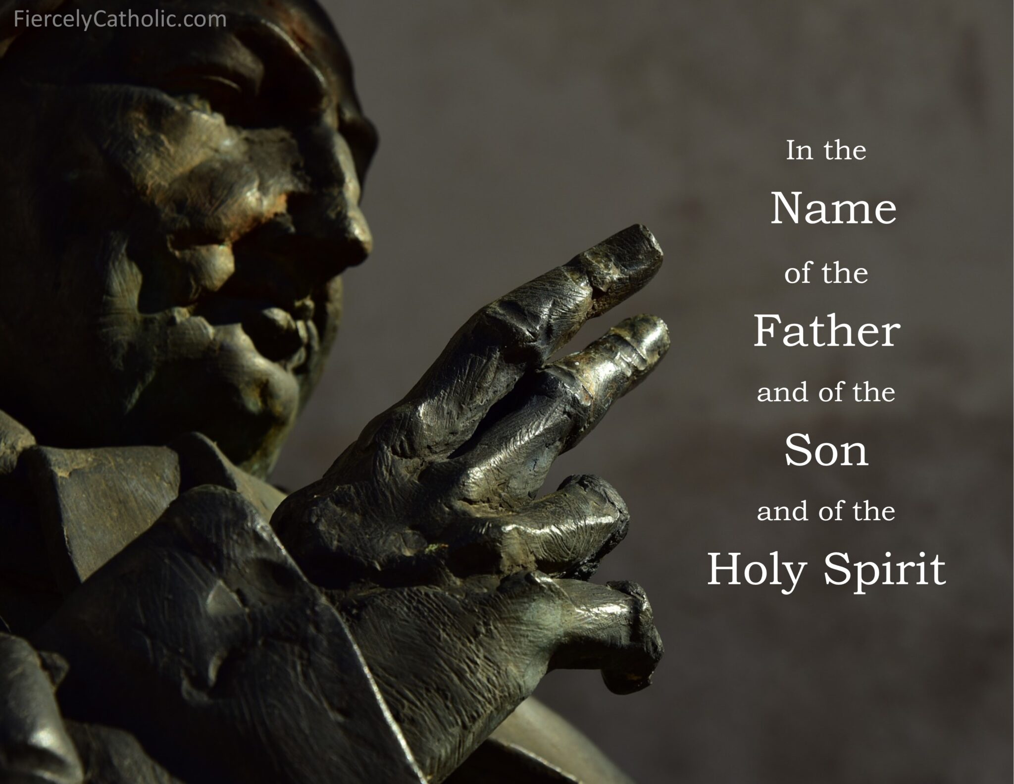 Sign of the Cross – Fiercely Catholic