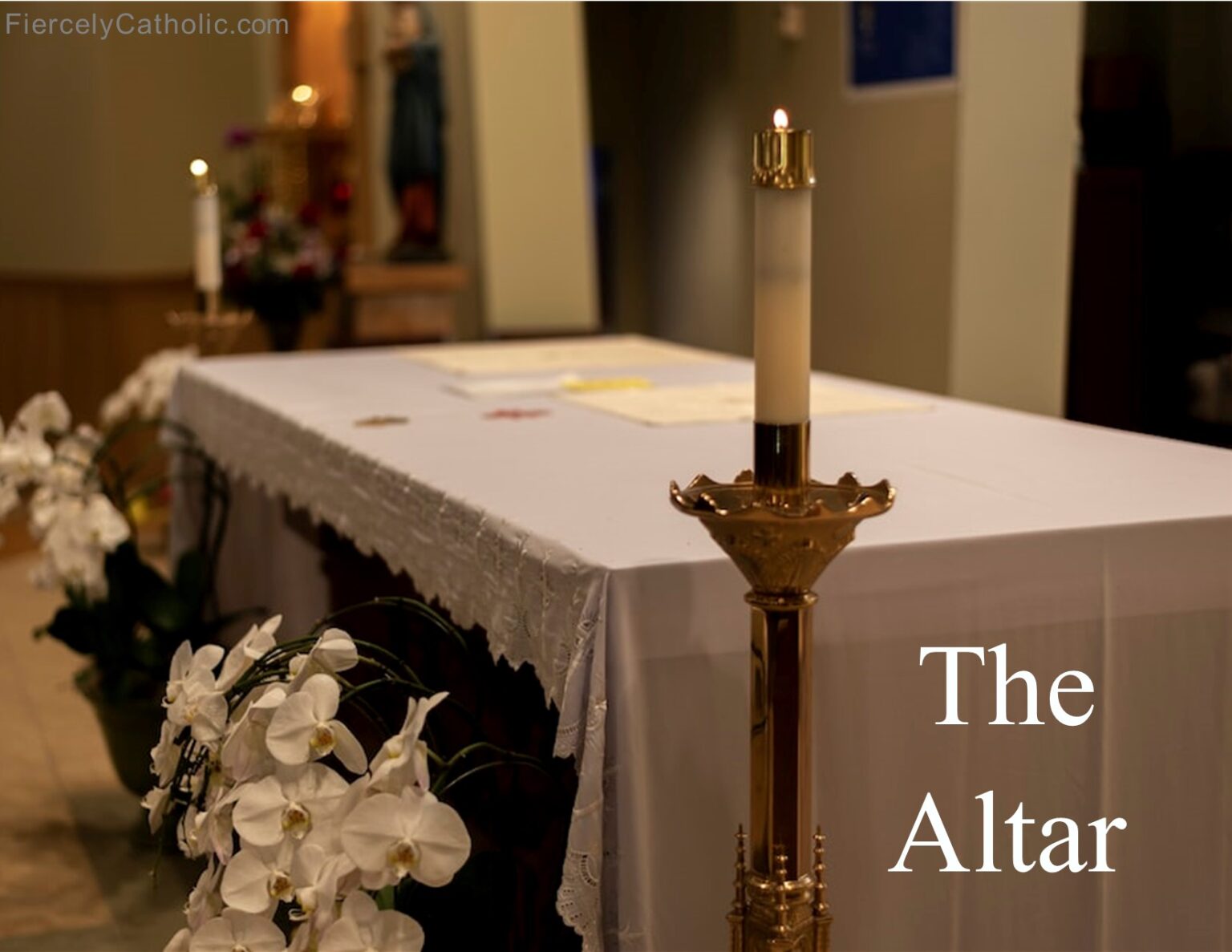 The Catholic Altar – Fiercely Catholic
