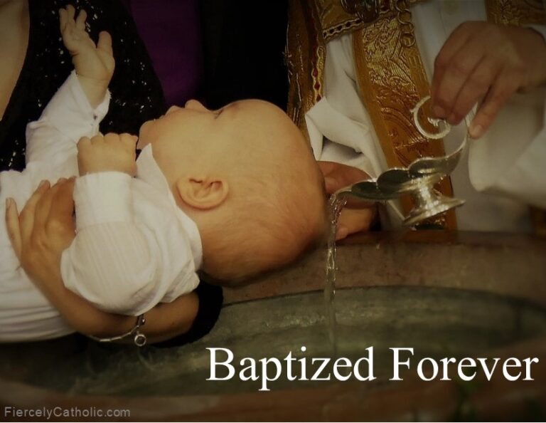 One Baptism – Fiercely Catholic