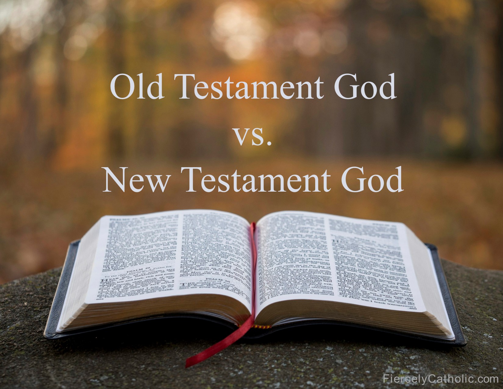 Old Testament God vs. New Testament God – Fiercely Catholic
